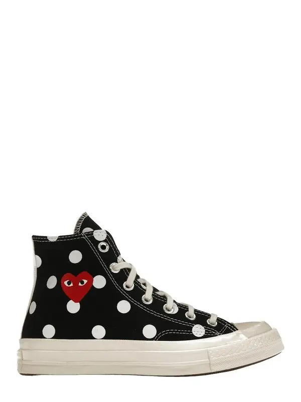 CONVERSE Chuck Taylor All-star '70 Hi Comme Des Garcons Play Polka Dot - Black/white/red