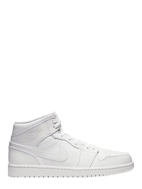 JORDAN 1 Mid Sneakers - White