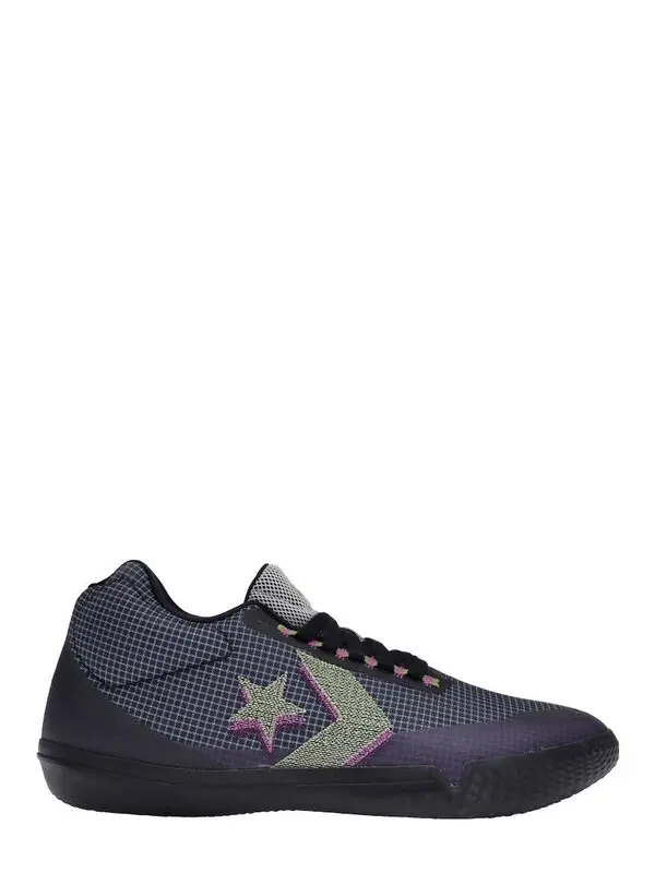 CONVERSE All Star Pro Bb Low Soundwave Sneakers - Black/white/nightfall Violet