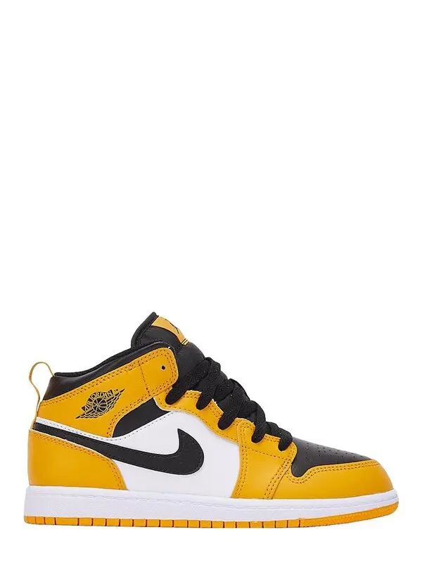 JORDAN 1 Mid Sneakers - Taxi/white/black