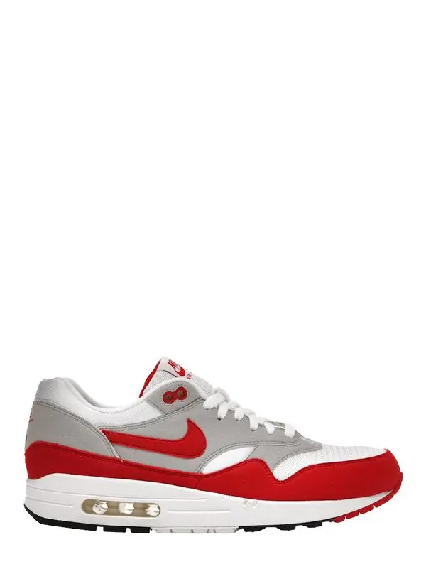 Nike Air Max 1 - White/sport Red/neutral Grey