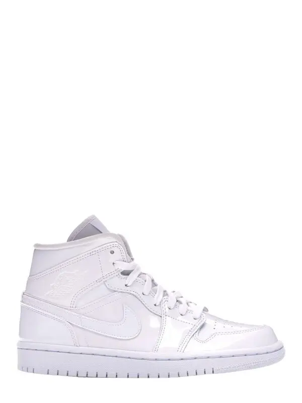 JORDAN 1 Mid Triple Sneakers - White