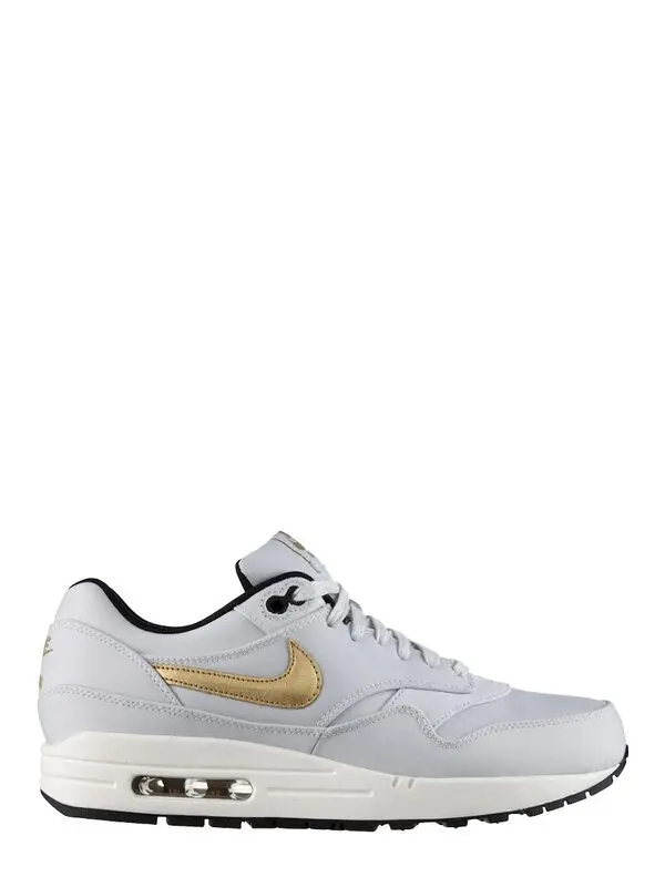Nike Air Max 1 Gold Trophy Sneakers - Pure Platinum/metallic Gold/black