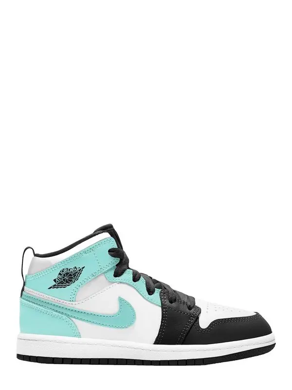 JORDAN 1 Mid Top Sneakers - White/tropical Twist/black