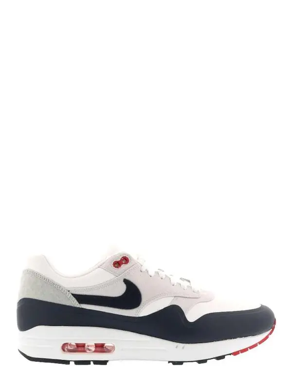 Nike Max 1 Patch Paris Sneakers - White/university Red/obsidian