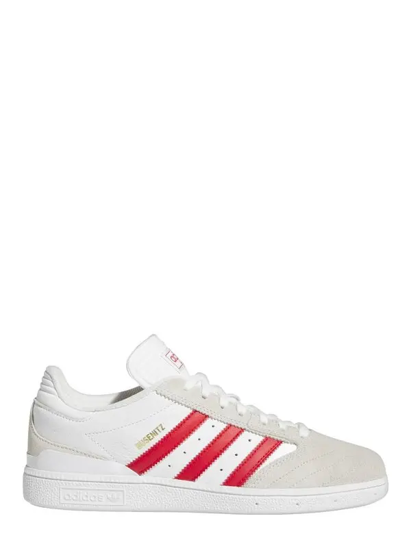 Adidas Busenitz Sneakers - Cloud White/better Scarelet Red/gold Metallic