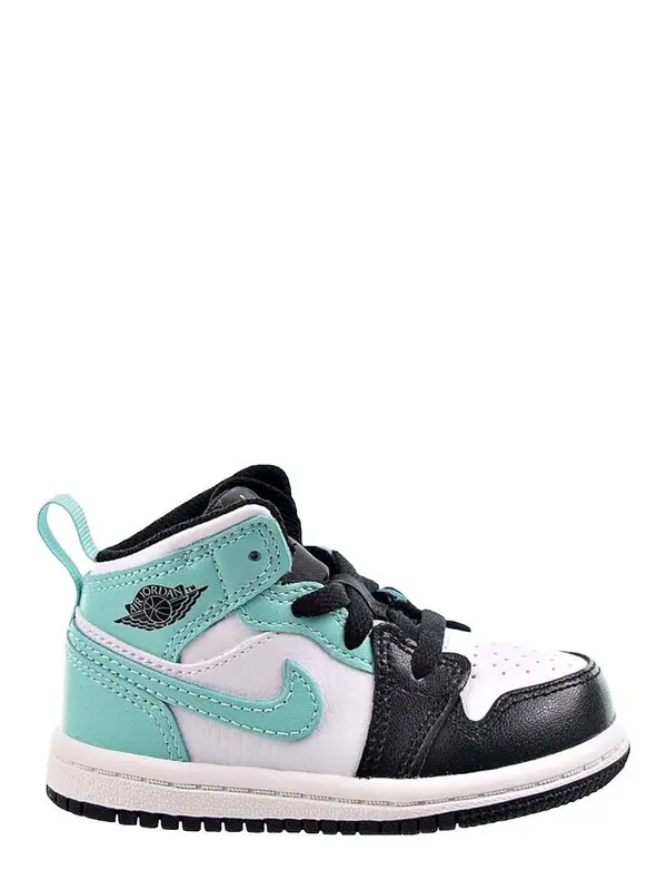JORDAN 1 Mid Sneakers - White/tropical Twist/black