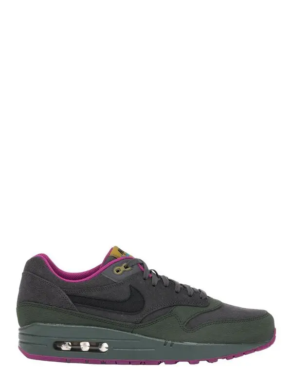 Nike Air Max 1 Sneakers - Dark Pewter/black/carbon Green