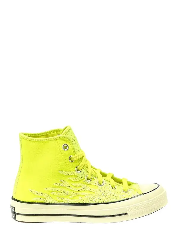 CONVERSE Chuck Taylor All Star 70 Hi Glitter Shine - Lemon Venom/egret/black