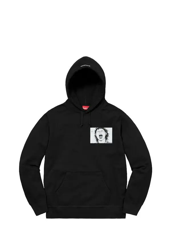 Supreme Akira Patches Hooded Sweatshirt - Black