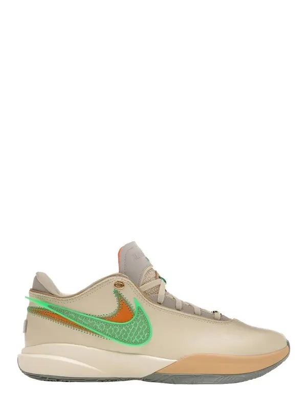 Nike Lebron 20 Famu - Coconut Milk/electric Algae/vivid Orange