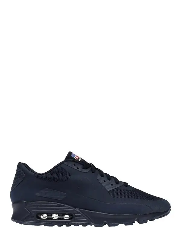 Nike Air Max 90 Hyperfuse Independence Day Sneakers - Midnight Navy Blue