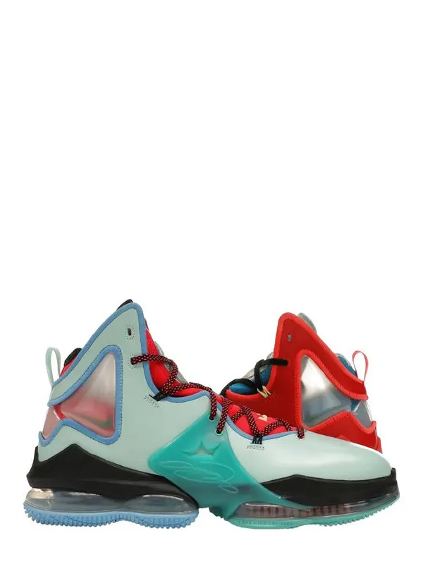 Nike Lebron 19 The Map Sneakers - Bright Crimson/malachite/coconut Milk