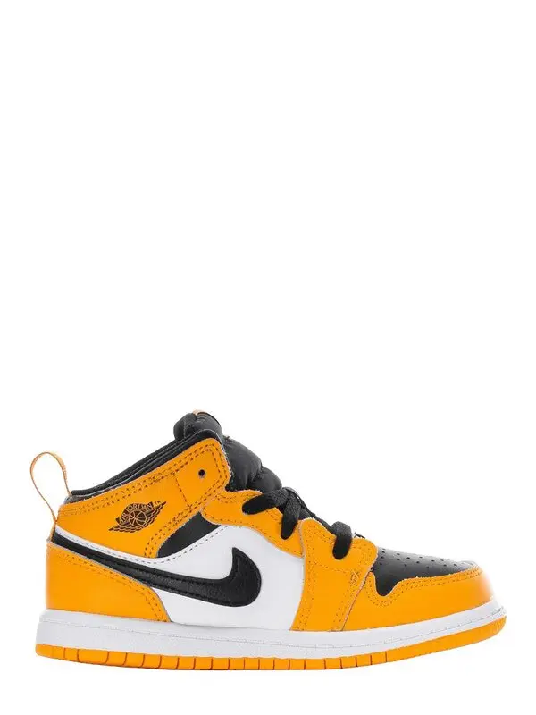 JORDAN 1 Mid Sneakers - Taxi/white/black