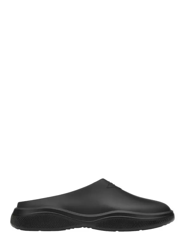 Prada Foam Rubber Mule - Black