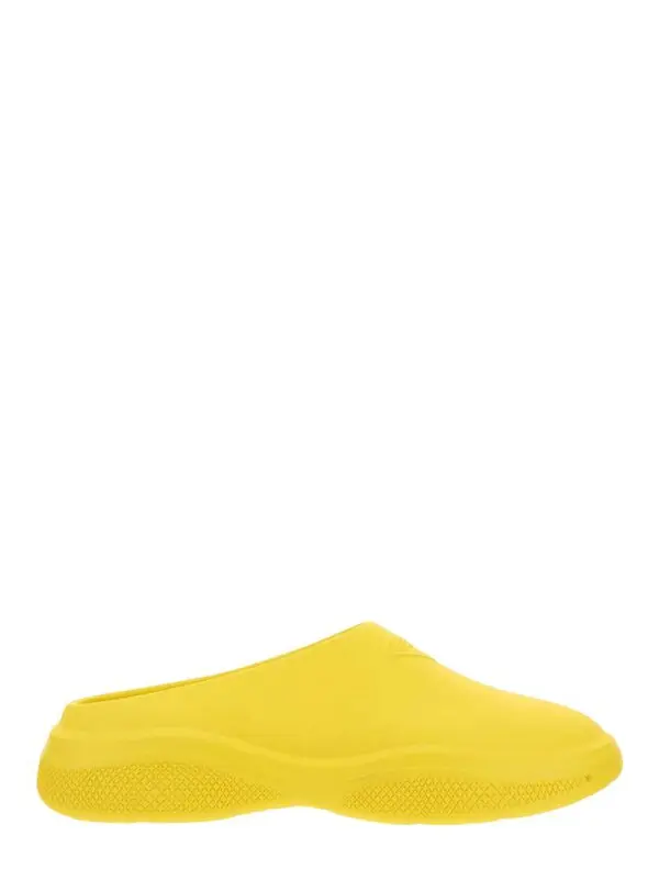 Prada Foam Rubber Mule - Yellow