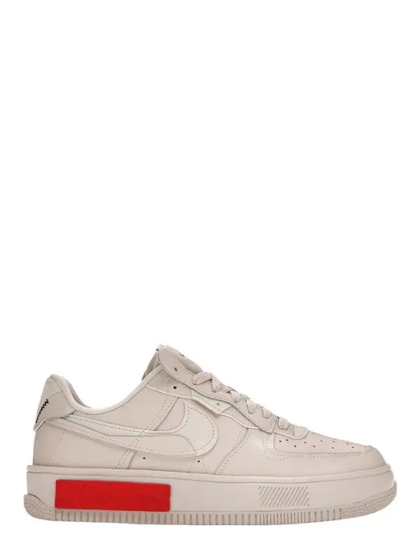 Nike Air Force 1 Fontanka Sneakers - Pearl White/university Red