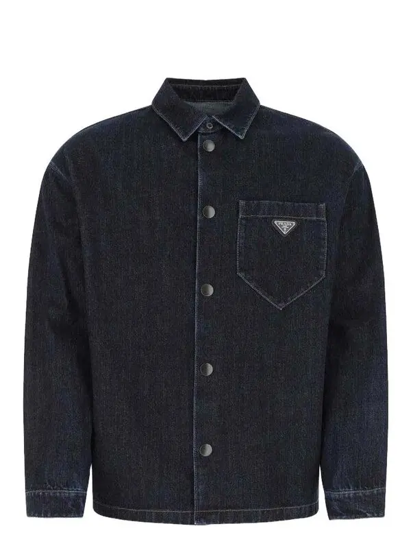 Prada Denim Shirt - Blue