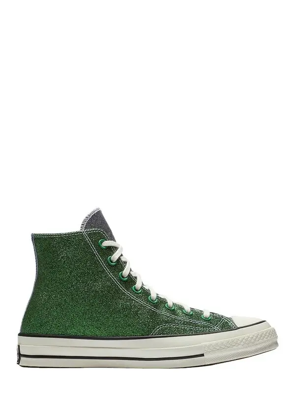 CONVERSE Chuck Taylor All Star '70 Hi Jw Anderson Glitter Gutter Sneakers - Green/black/egret