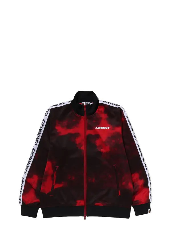 BAPE Tie Dye Track Jacket - Red
