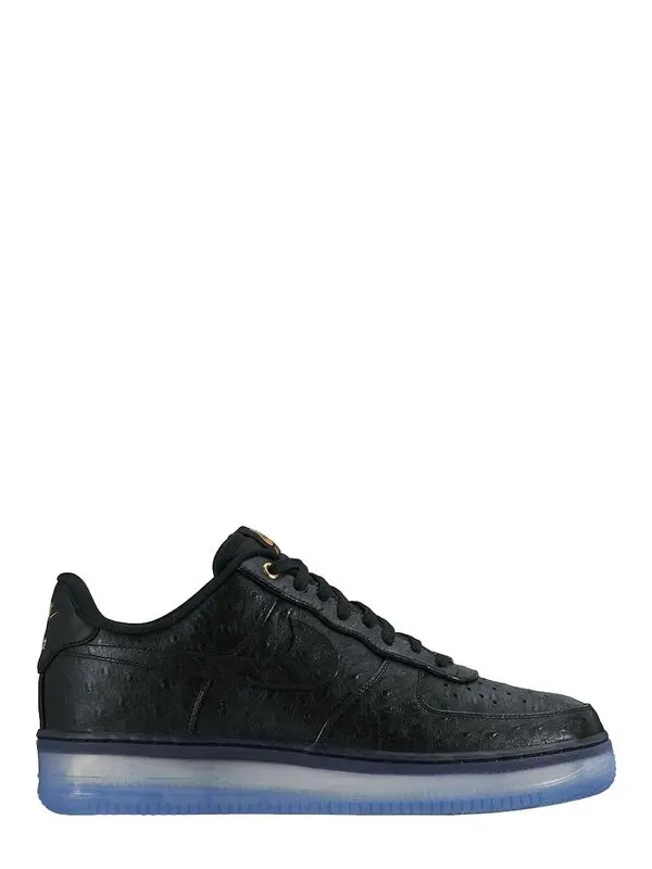 Nike Air Force 1 Cmft Lux Low Ostrichin Sneakers - Black