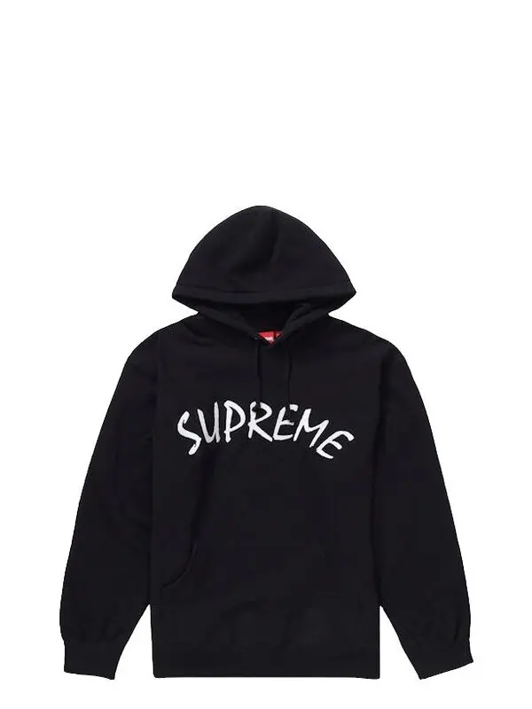 Supreme Ftp Arc Hooded Sweatshirt - Black