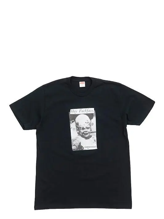 Supreme Fuck Face Tee Shirt - Black