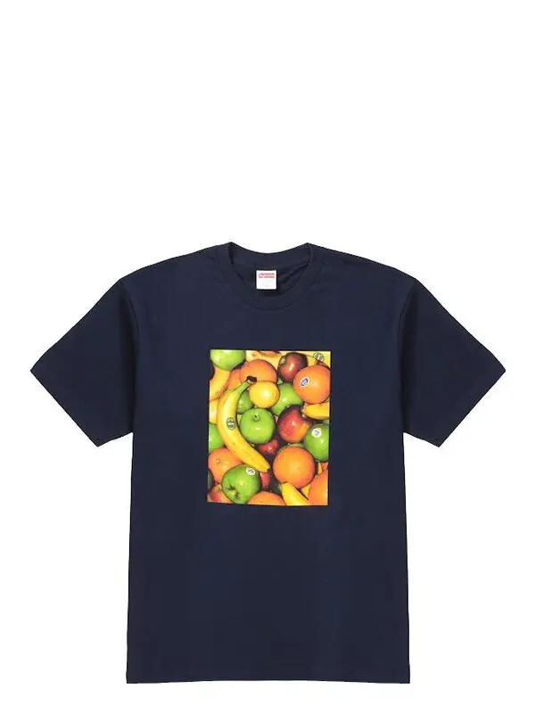 Supreme Fruit Tee Shirt - Navy Blue