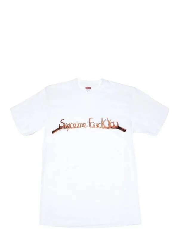 Supreme Fuck You Tee Shirt - White