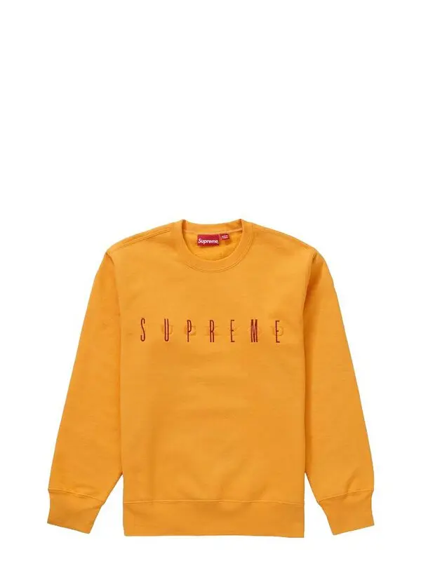 Supreme Crewneck Sweatshirt - Tangerine