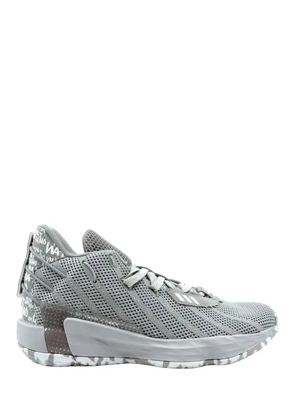 Adidas Dame 7 I Am My Own Fan Sneakers - Grey/white