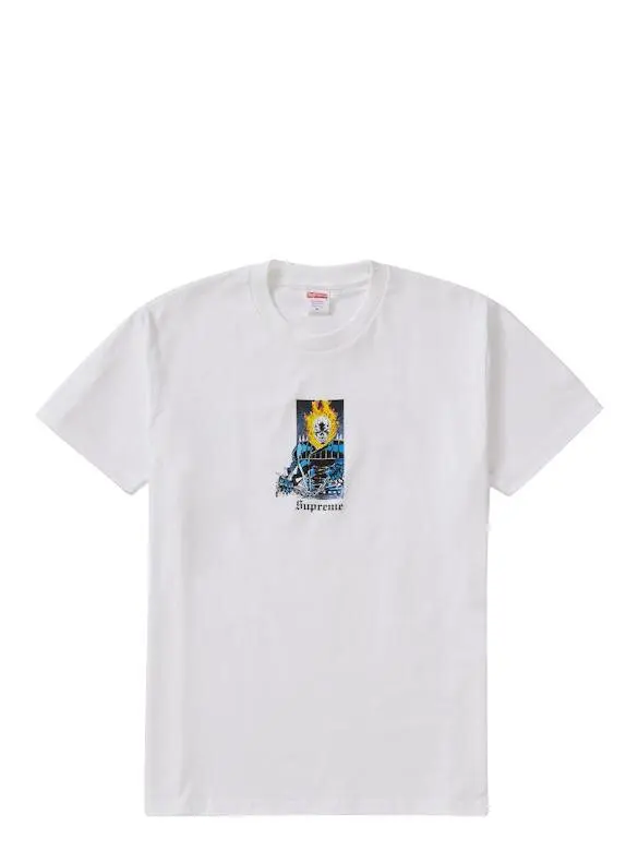Supreme Ghost Rider Tee Shirt - White