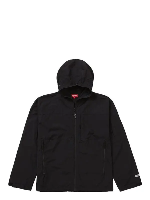 Supreme Full Zip Facemask Jacket - Black