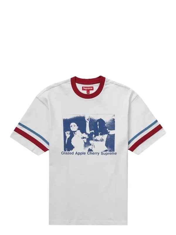 Supreme Glazed Athletic Short Sleeve Top - White