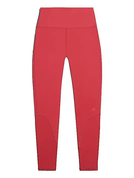 Adidas Ivy Park Rib Panel Tights - Real Coral