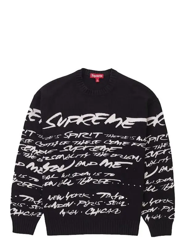 Supreme Futura Sweater - Black