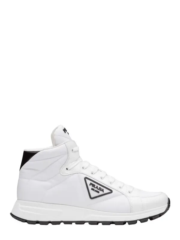 Prada Prax 01 High-top Sneakers - White/black