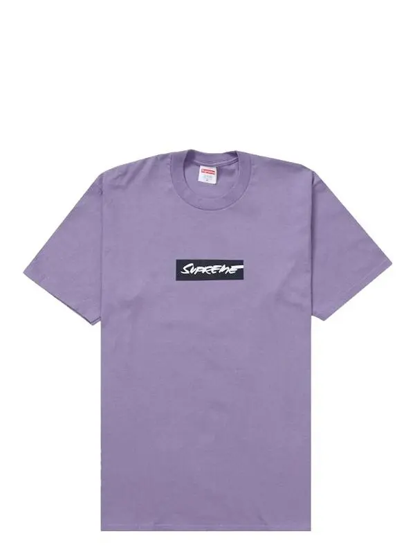 Supreme Futura Box Logo Tee Shirt - Dusty Purple