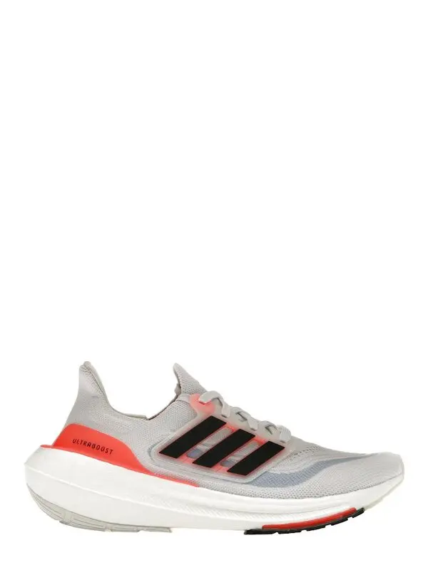 Adidas Ultraboost Light Sneakers - White/black/solar Red