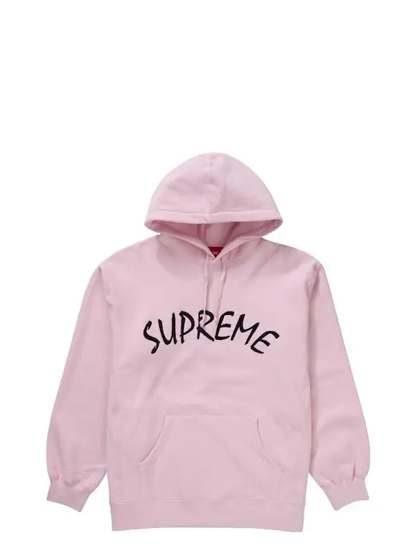 Supreme Ftp Arc Hooded Sweatshirt - Light Pink
