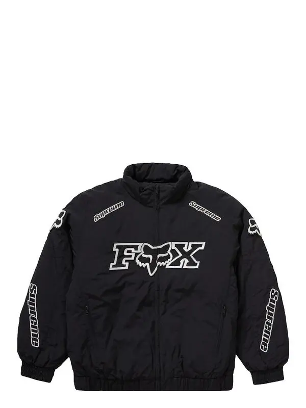 Supreme Fox Racing Puffy Jacket - Black