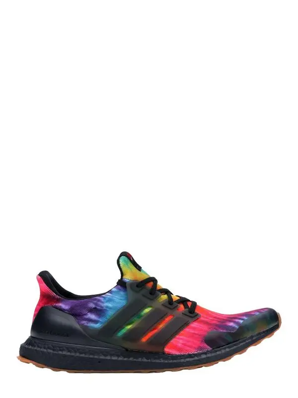 Adidas Ultra Boost Nice Kicks Woodstock Sneakers - Black/tie/dye