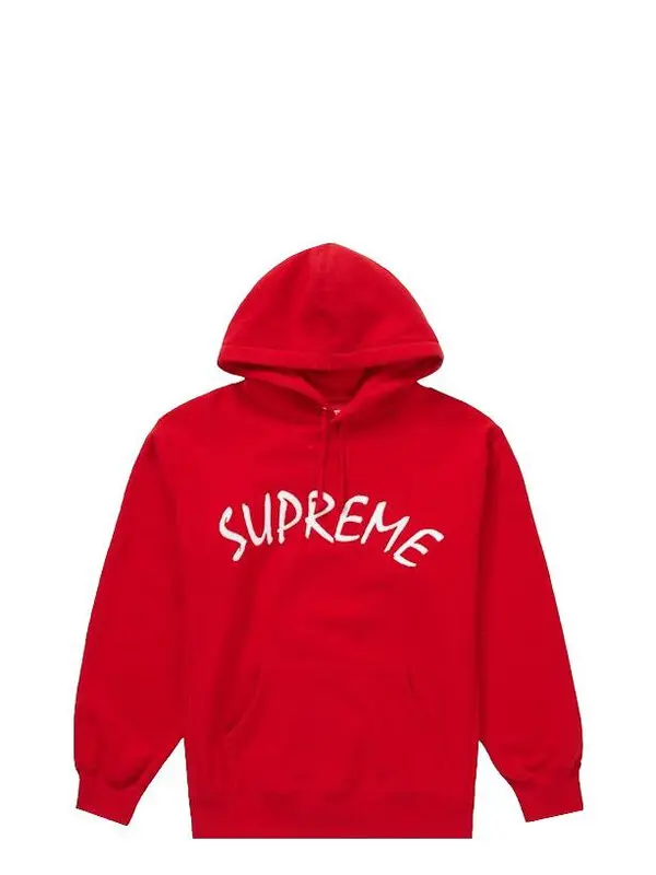 Supreme Ftp Arc Hooded Sweatshirt - Red