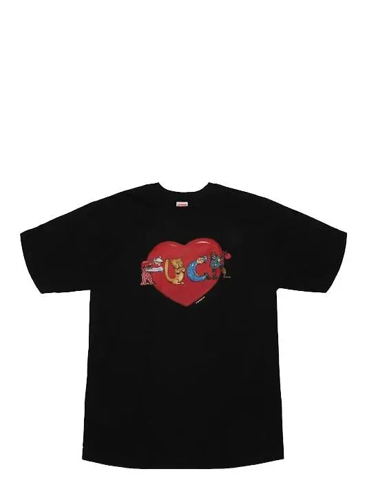 Supreme Fuck Love Tee Shirt - Black
