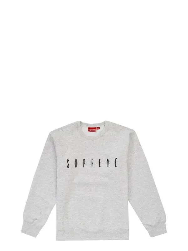 Supreme Crewneck Sweatshirt - Ash Grey