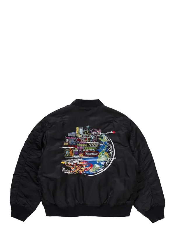 Supreme Globe Ma1 - Black