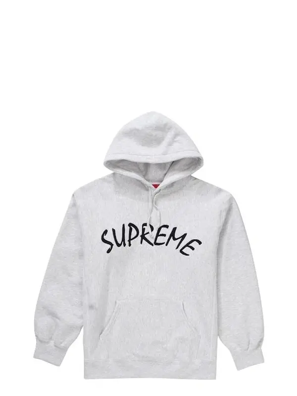 Supreme Ftp Arc Hooded Sweatshirt - Ash Grey