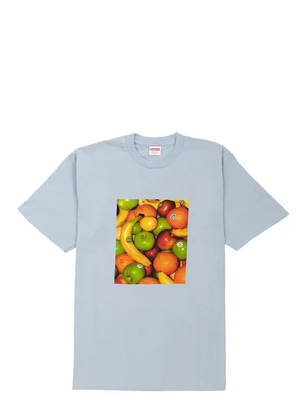 Supreme Fruit Tee Shirt - Light Blue