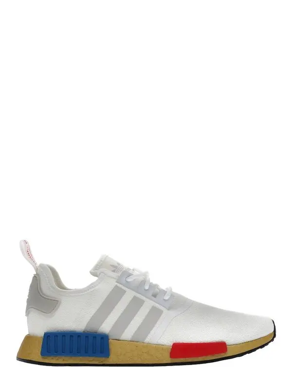 Adidas Nmd R1 Og Sneakers - Cloud White/lush Red/lush Blue