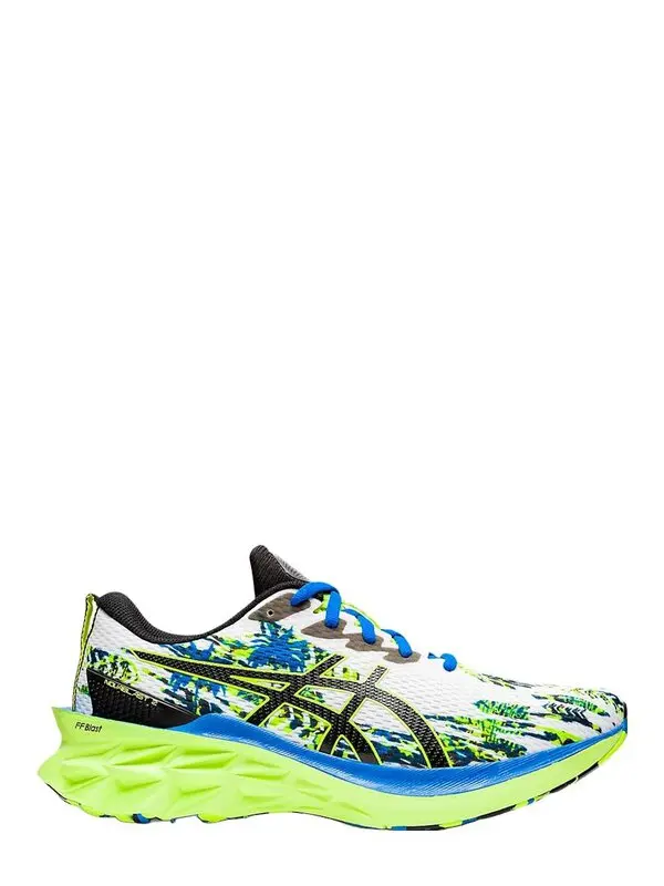 Asics Novablast 2 Run Faster Sneakers - White/black/blue